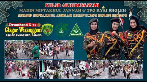 Full Atraksi Masseh Drumband Glagar Wisanggeni TPQ Kyai Sholeh