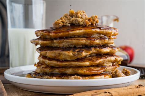 Sausage Apple Pancakes With Apple Cider Syrup Recipe Sweet Potato