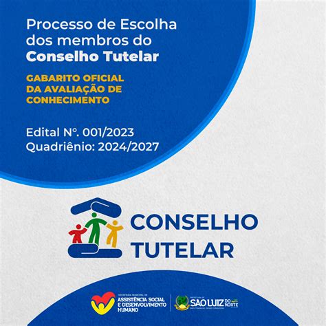 Elei Es Do Conselho Tutelar Gabarito Oficial Da Avalia O De