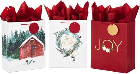 Amazon Hallmark 6 Small Valentine S Day Gift Bag With Tissue