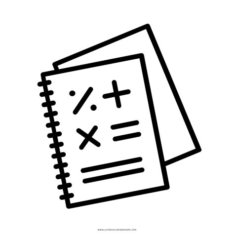 Desenho Matemática Para Colorir