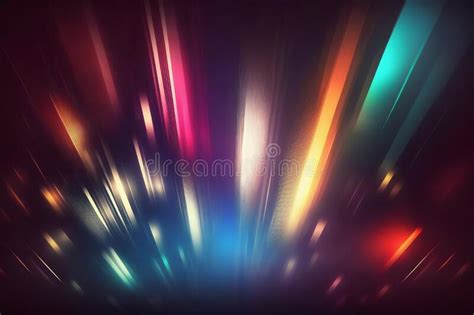 Abstract Background With Line Color Motion Blur Lights Generative AI