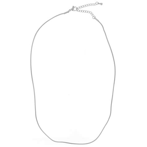 Tour De Cou Maille Serpentine Mm Acier Inoxydable X Cm
