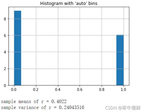 基于python scipy学习概率统计 2 ：伯努利分布 bernoulli distribution csdn博客