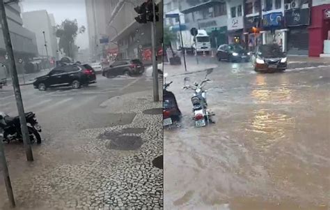 Chuva provoca alagamentos em Curitiba e complica trânsito em diversas