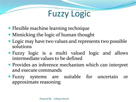 chapter 5 fuzzy logic