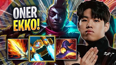 Oner Tries Ekko With New Buffs T Oner Plays Ekko Jungle Vs Graves