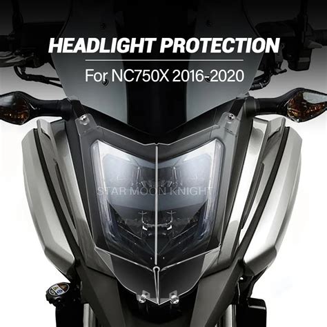 Nowy motocykl akrylowy reflektor Protector pokrywa na światła osłona