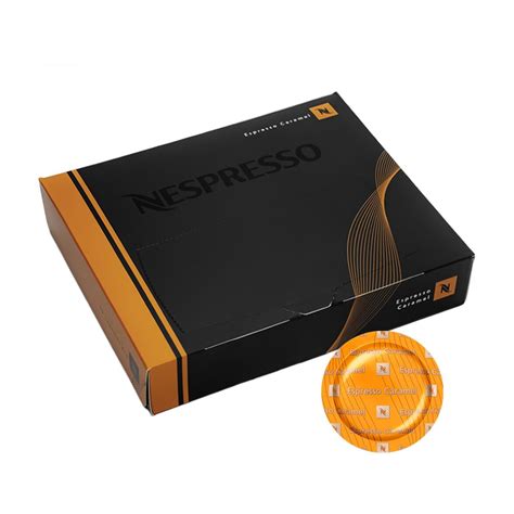 Nespresso Caramel Espresso 50 Capsules For Nespresso Pro For 21 70