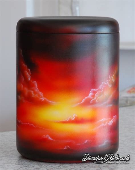 Galerie Urnen Bemalt Dirscherl Airbrush Airbrush Bodypaintingstudio