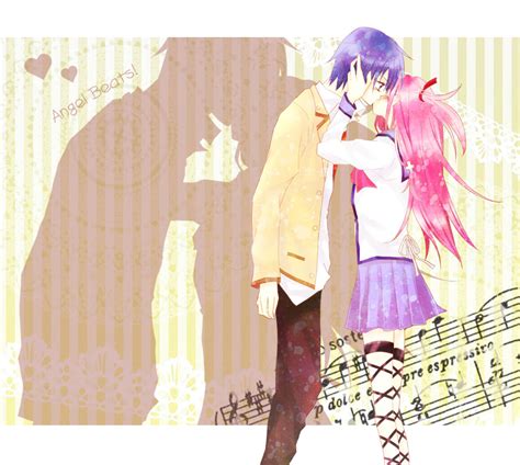 Yui And Hinata Hideki Angel Beats Drawn By To Y Pixiv 96140 Danbooru