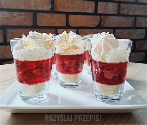 Deser Malinowa Chmurka PrzyslijPrzepis Pl