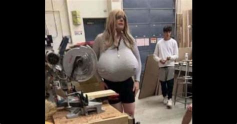 Kayla Lemieux Teacher With Prosthetic Z Cup Breasts Suspended After