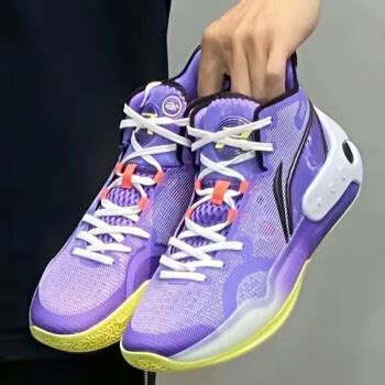 李宁驭帅15LOW低帮v2篮球鞋男鞋2022新款beng科技比赛鞋 ABAS007DF 大理紫 41 5图片 价格 品牌 报价 京东