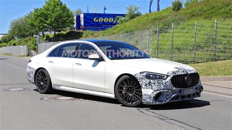 2023 Mercedes Benz AMG S63 E Performance Spy Shots And Video Plug In