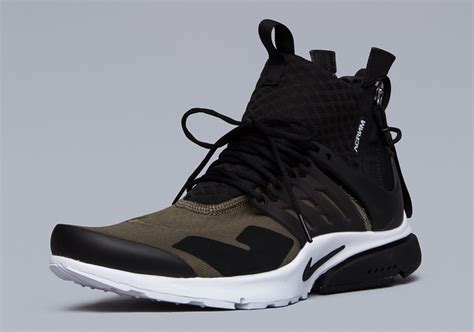 ACRONYM X Nike Air Presto Mid Collection Sneaker Bar Detroit