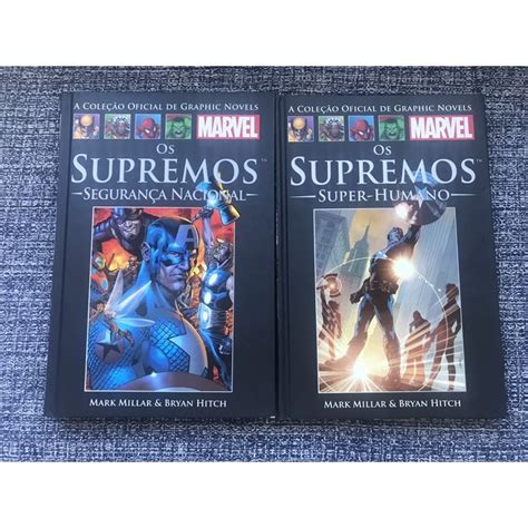 Quadrinhos Os Supremos Parte E Cole O Marvel Salvat Shopee Brasil