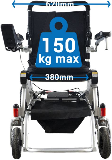 SmartChair CITY Fauteuil roulant électrique Pliable léger transportable