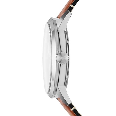 Reloj Townsman Automático Cuero 48MM Fossil