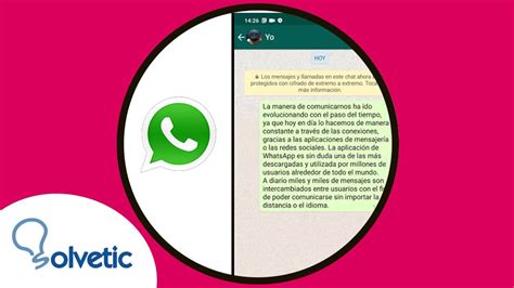 Cómo COPIAR y PEGAR TEXTO en WhatsApp YouTube
