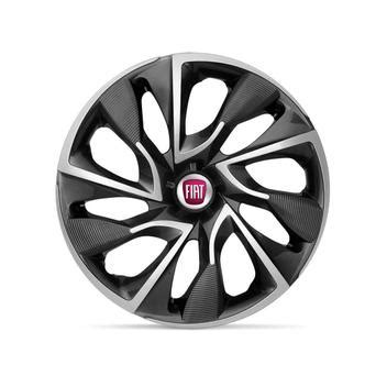 Calota Esportiva Aro Fiat Palio Siena Mobi Argo Punto Idea Uno Tipo