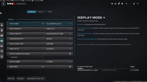 The Best Graphics Settings For MWIII For High FPS Modern Warfare 3