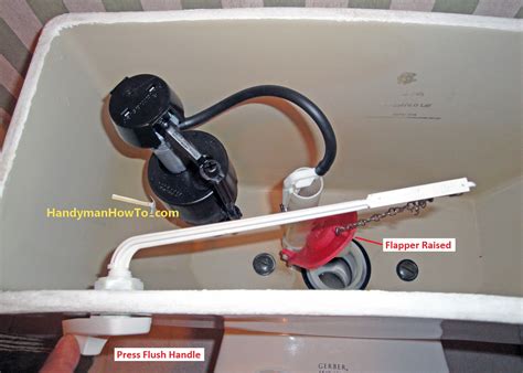 How To Replace A Toilet Fill Valve Part Handymanhowto