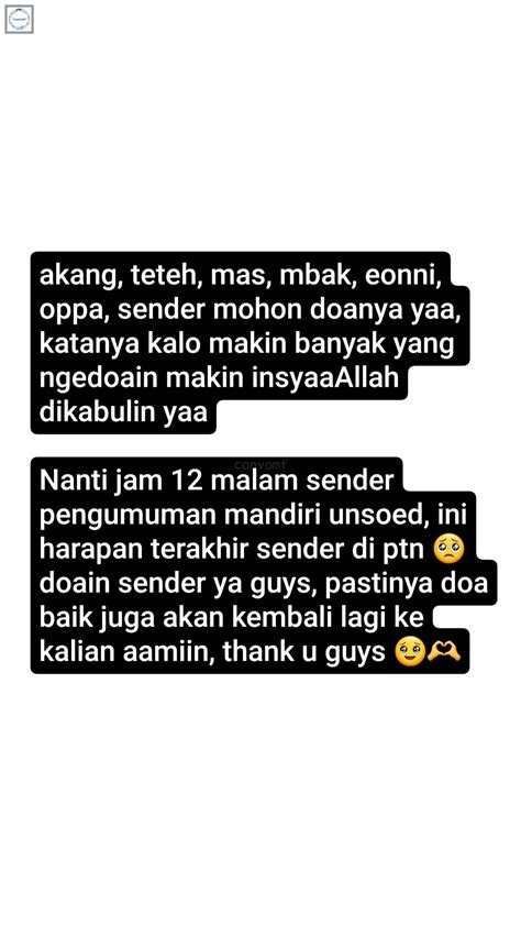 Convomf On Twitter Makasih Ya Udah Doain Sender Semoga Doa Baik