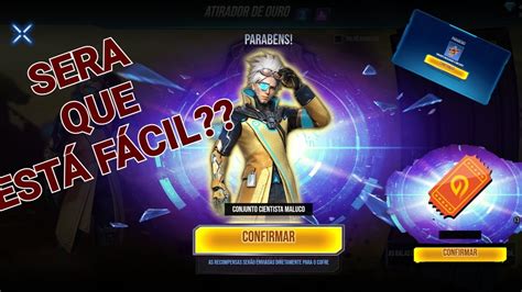 Testando Evento Atirador De Ouro O Novo Conjunto Cientista Maluco