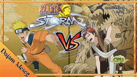 Naruto Vs Shukaku Gaara Boss Naruto Ultimate Ninja Storm P