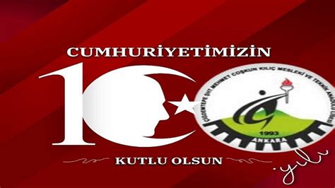 CUMHURİYETİMİZİN 100 YILI KUTLU OLSUN Çiğdemtepe Şehit Mehmet Coşkun