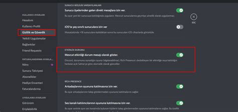 Çözüldü Discord oyun etkinliği nasıl açılır Technopat Sosyal