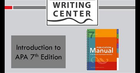 Apa Th Edition Manual Pdf
