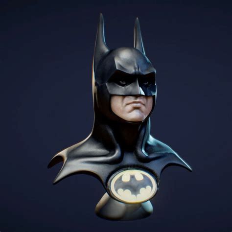 Batman 1989 Bust 3D Printing Model