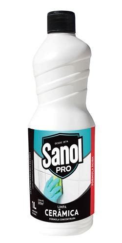 LIMPA CERAMICA SANOL PRO 1L Shopee Brasil