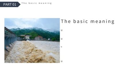 Flood Control And Disaster Relief Content Type Google Slides Theme And