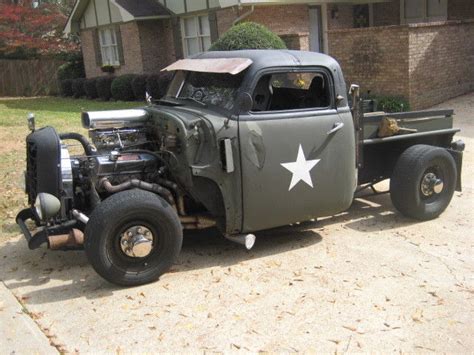 Gmc Pickup Rat Rod Hot Rod Chopped And Dropped Trade 9672 Hot Sex Picture