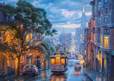 Comprar Puzzle Cherry Pazzi Chaparrón Crepuscular de 1000 Piezas