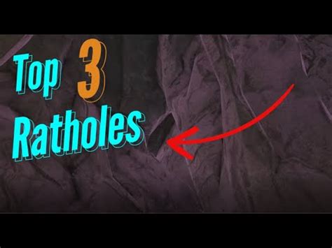 Top 3 Ratholes On Aberration Ark Survival Evolved Unraidable Ratholes
