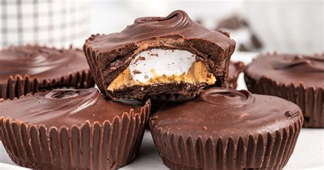 Peanut Butter Marshmallow Cups Princess Pinky Girl