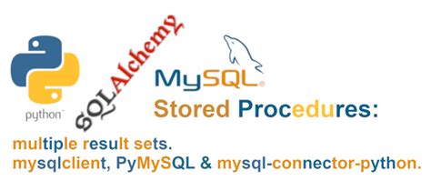 python executing mysql stored procedures which return multiple result sets dev community