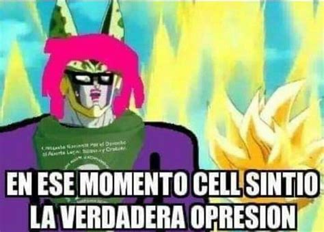 Cell Sinti El Verdadero Terror Memes Divertidos Meme Divertido