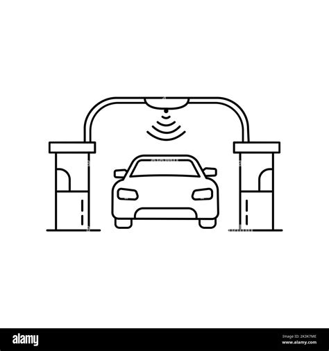 Electronic Toll Icons Symbol Vector Elements For Infographic Web Stock