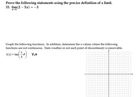 solved prove the following statements using the precise