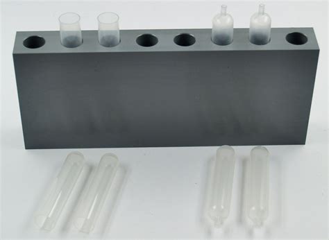 Quick Seal Tube Rack für UZ Röhrchen 16 x 76 mm Zum sicheren