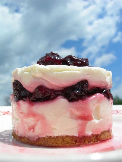 Mini Cheese Cake Sans Cuisson Aux Cerises Confites Ouf Pas Trop