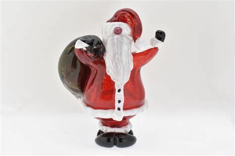 Art Glass Father Christmas Large Christmas Celebrations