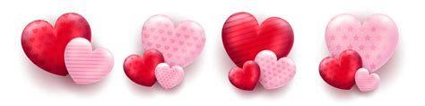 Love Heart Template Header Or Footer For Background Banner Poster