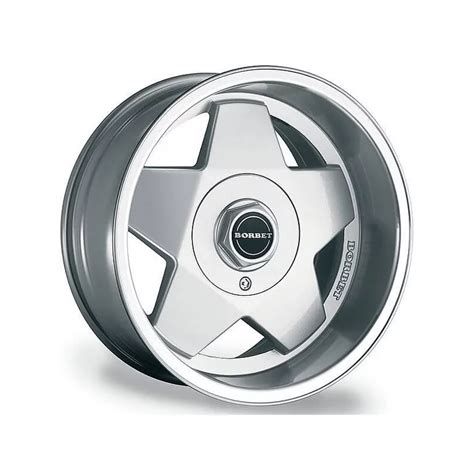 Borbet A Srebrne Felgi Aluminiowe W Stylu Retro Niemieckie Alufelgi