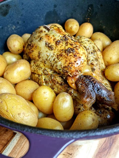 Pintade en cocotte au four recette des fêtes